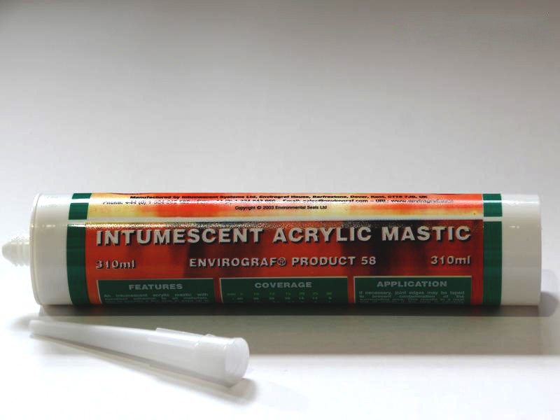 Envirograf Intumescent Acrylic & Acoustic Mastic | Passive Fire Products